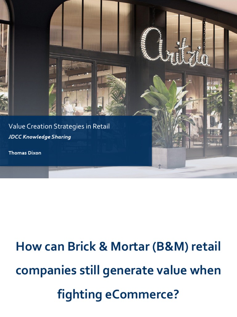 Value Creation in Retail Strategies | PDF | Free Cash Flow | Retail