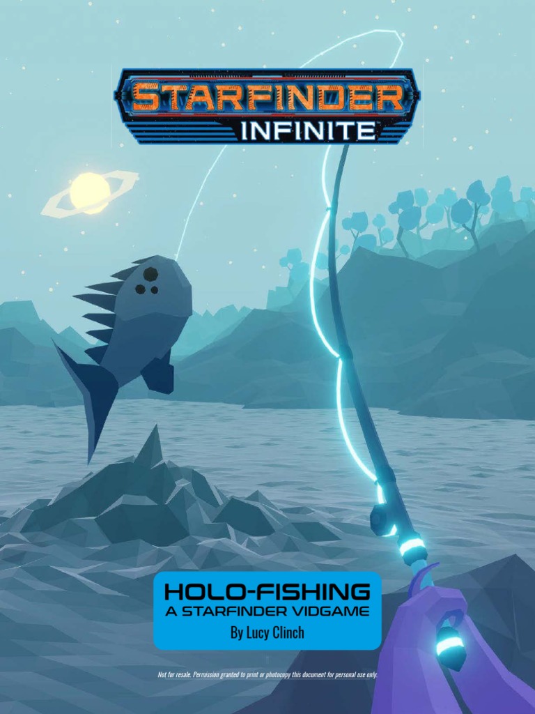 Starfinder Infinite Holo Fishing | Download Free PDF | Copyright | License