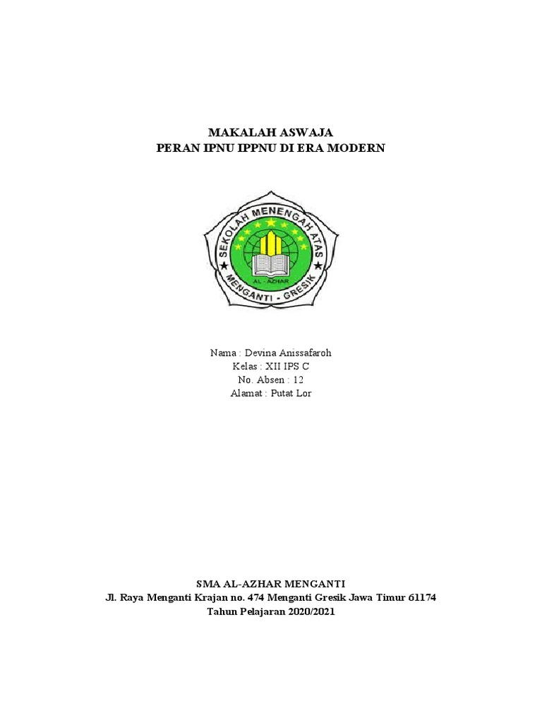 Makalah Aswaja | PDF | Ilmu Sosial