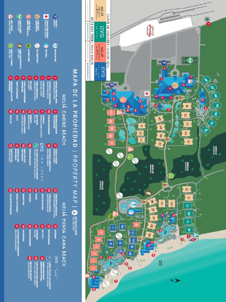 Mapa Hotel 5 Estrellas | PDF | Ropa