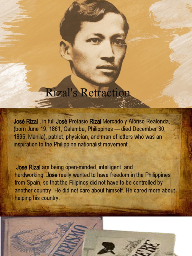 Jose Rizal Retraction | PDF | Philippines