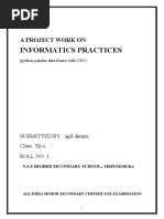 Class 12 IP Practical Programs Guide | PDF | Sql | Python (Programming ...