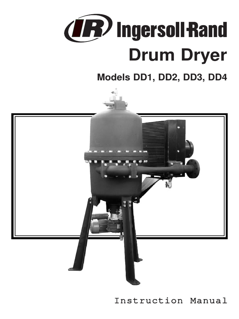 Drum Dryer: Models DD1, DD2, DD3, DD4 | PDF | Clothes Dryer | Mains ...