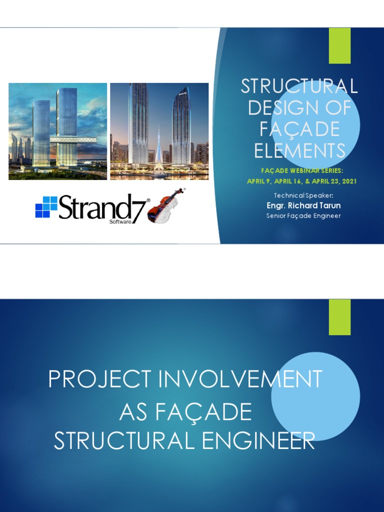 Structural Design of Facade Elements - DAY 1 | PDF | Heat Treating ...