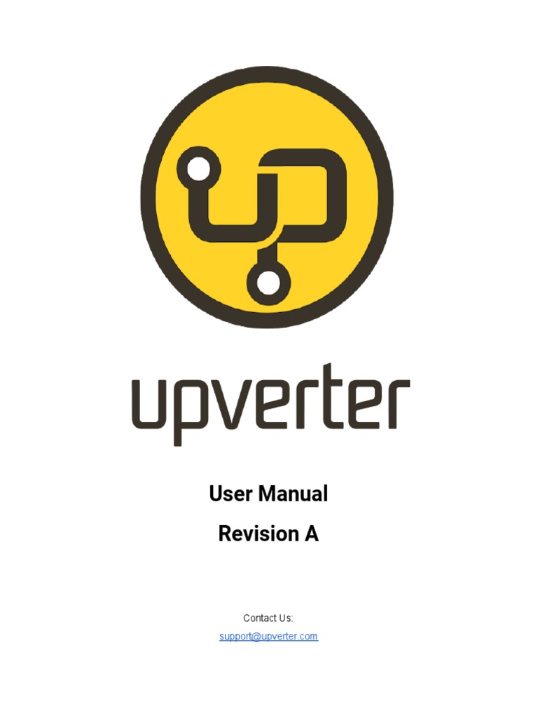 Upverter User Manual: Getting Started | PDF | Button (Computing ...