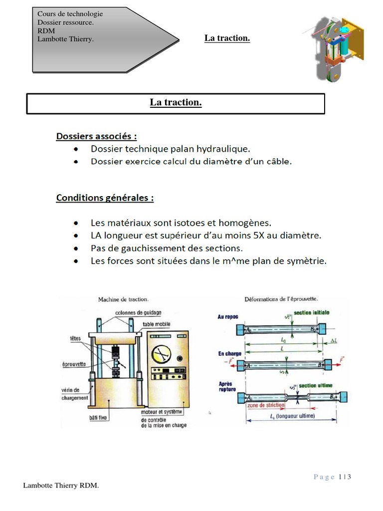 Dossier Ressource RDM La Traction | PDF | Affaires | Ordinateurs