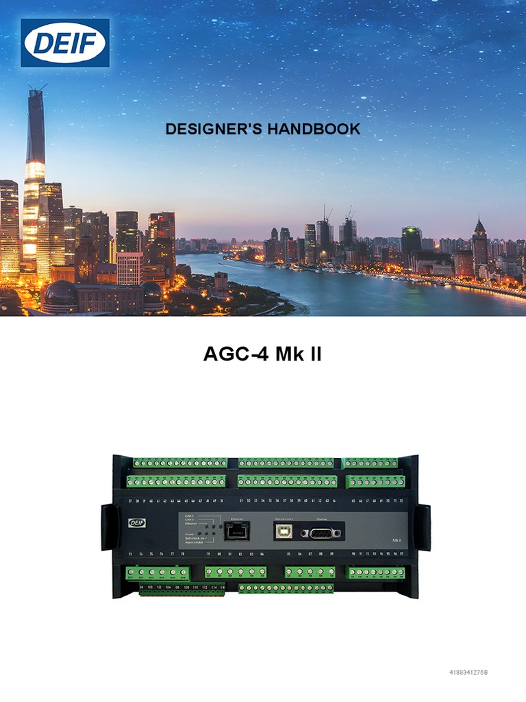 Agc 4 MK II Designers Handbook 4189341275 Uk | PDF | Mains Electricity ...