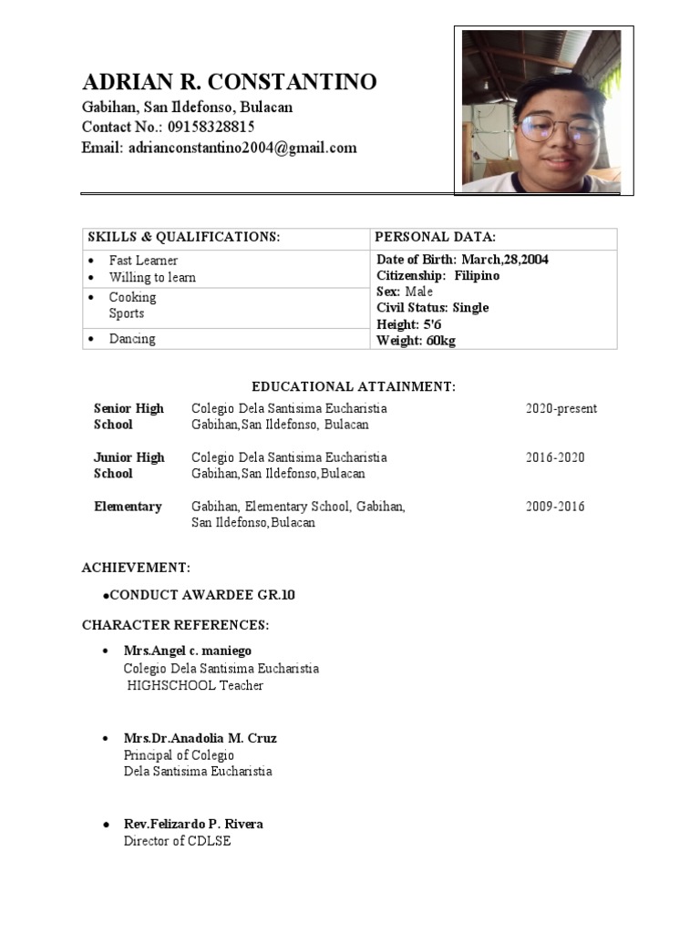 Format Resume | PDF