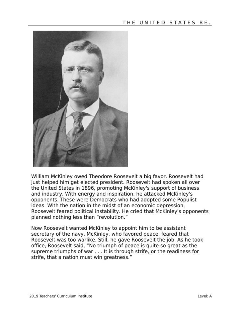 Lesson 28 The United States Becomes A World Power | PDF | Treaty Of ...