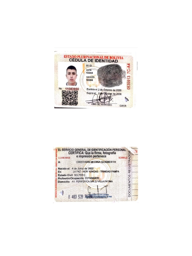 Carnet de Estudiante | PDF