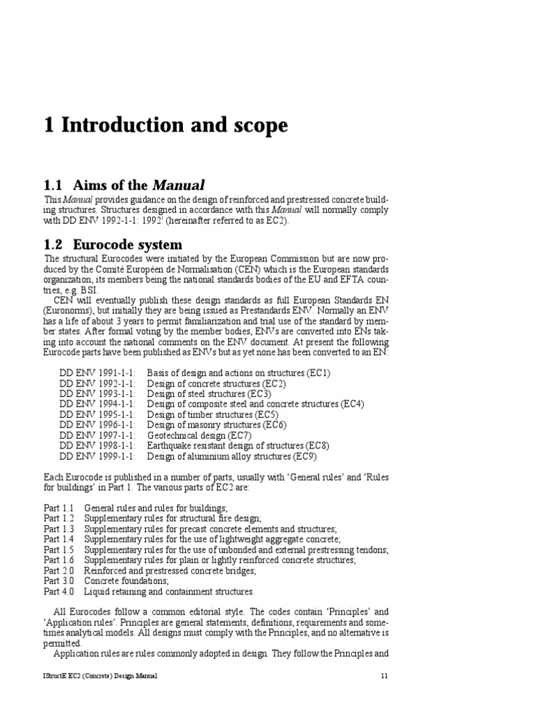 Istructe Ec2 (Concrete) Design Manual 11 | PDF | Prestressed Concrete ...