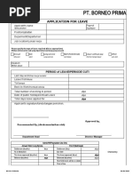 Leave Form Z1 (A) 2021 | PDF | Sick Leave | Parental Leave