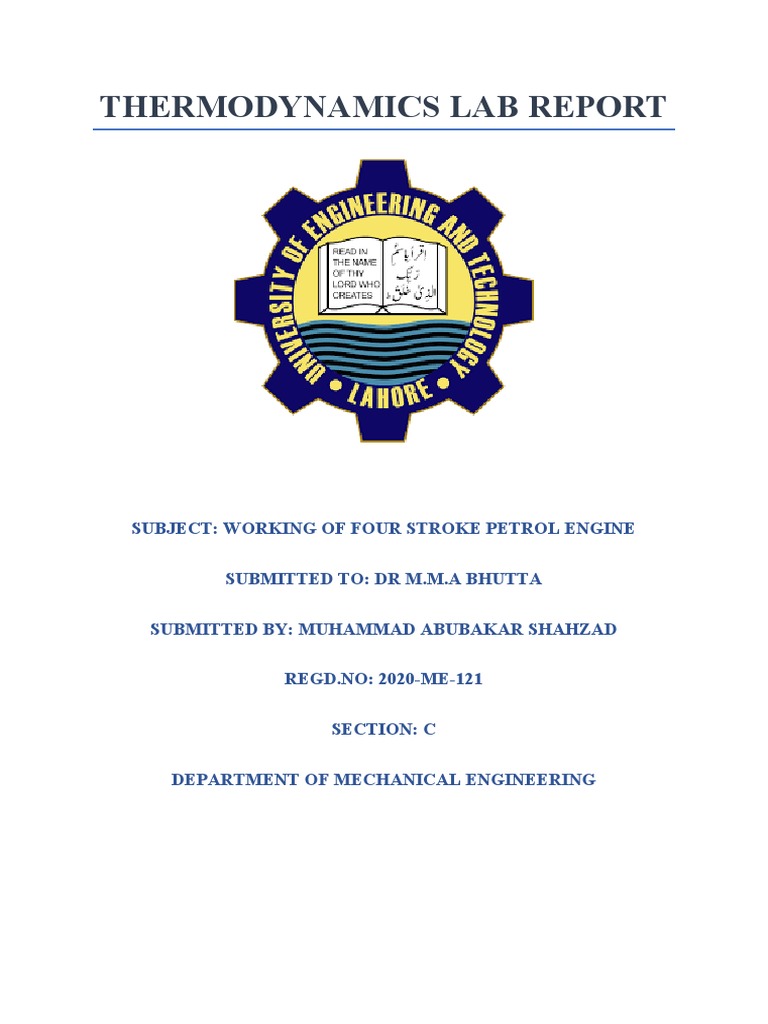 4 Stroke Petrol Engine Pdf Internal Combustion Engine Piston