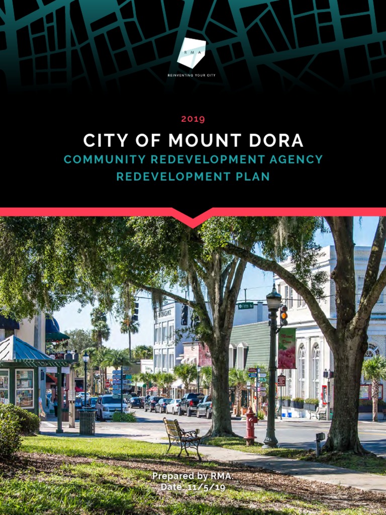 Mount Dora - Redevelopment Plan (Final) | PDF | Tourism | Retail