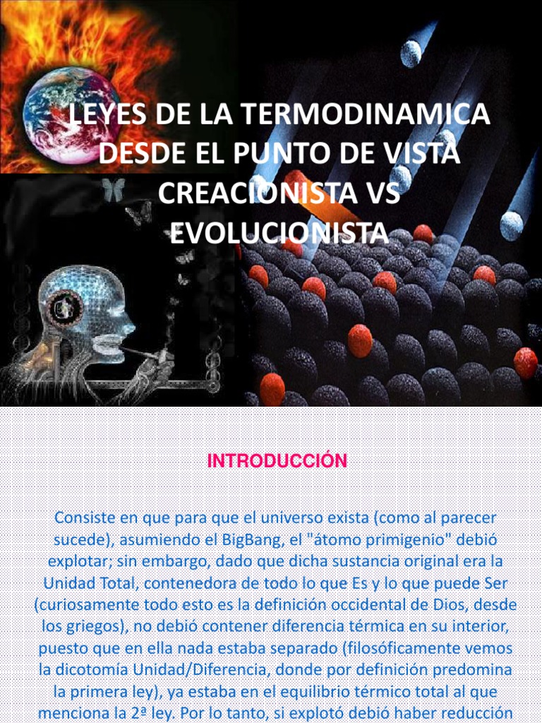 Leyes de La Termodinamica | PDF | Universo | Big Bang