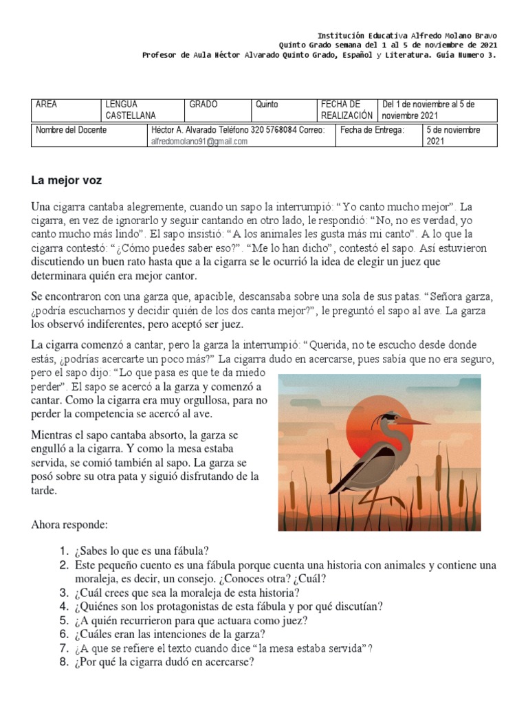 La Mejor Voz | PDF | El patito feo