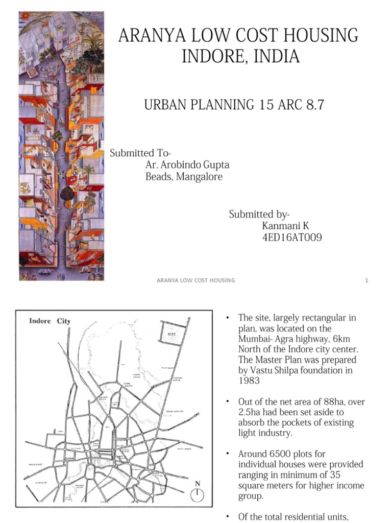 Aranya Low-Cost Housing Project Overview | PDF