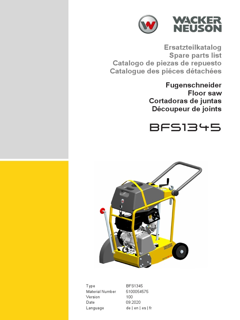 Parts BFS 1345 | PDF