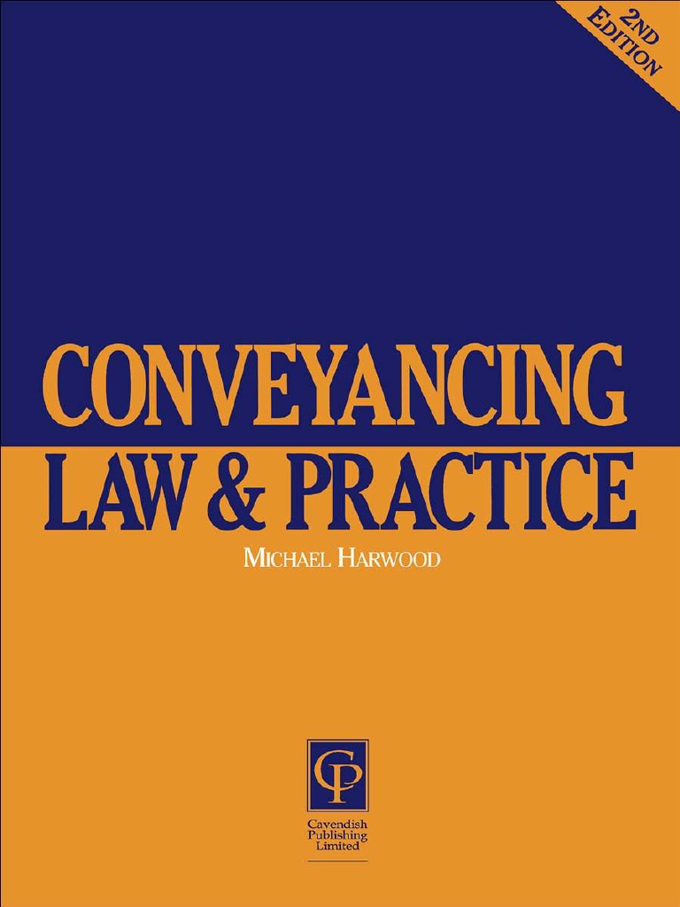 Conveyancing Law & Practice (PDFDrive) | PDF | Conveyancing | Lawyer