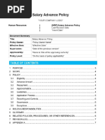 Employee Promotion Salary Guidelines | PDF | Salary | Employment