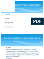 3 Records Life Cycle | PDF | Records Management | Archive