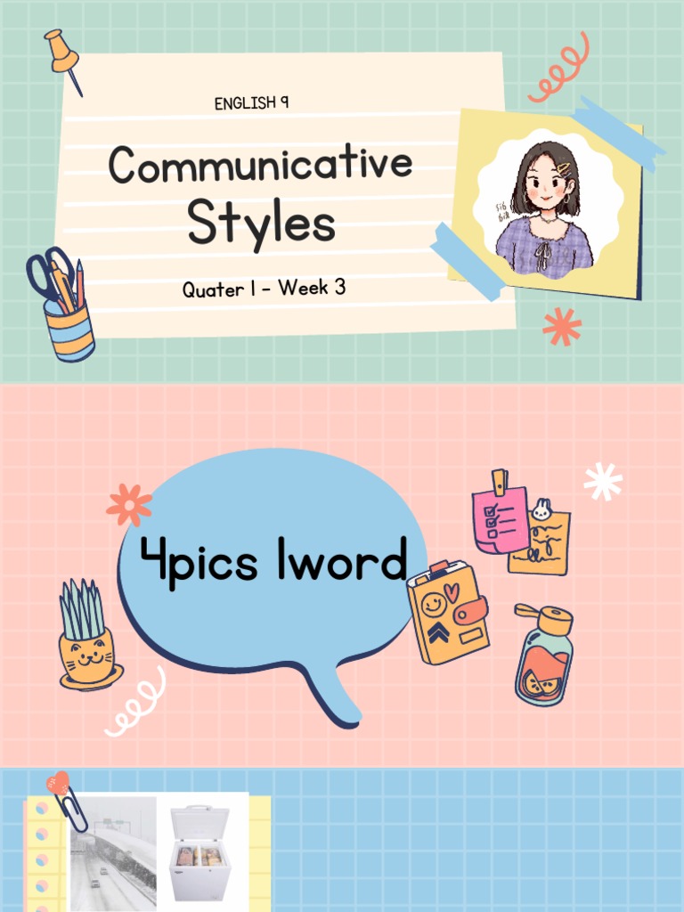 Communicative Styles | PDF | Human Communication | Communication