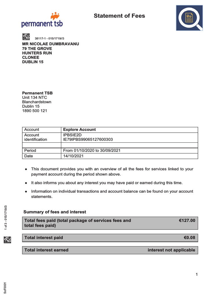 Download | PDF | Overdraft | Transaction Account