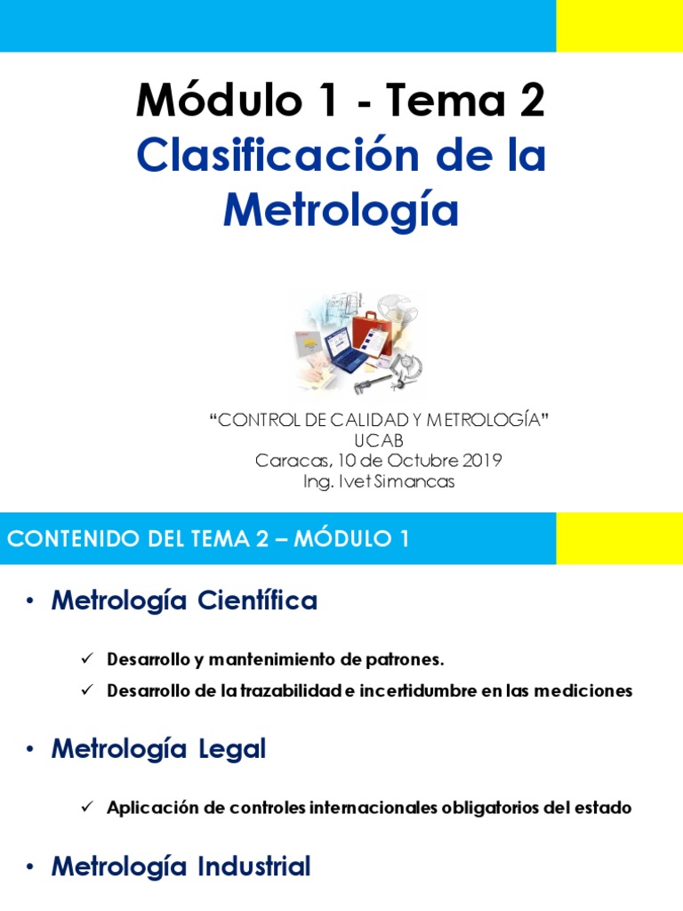 Módulo 1 Tema 2 Día 29-05-2021 | Descargar gratis PDF | Metrología | Medición