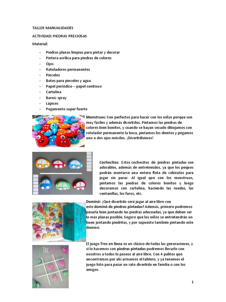 Taller Manualidades Pdf
