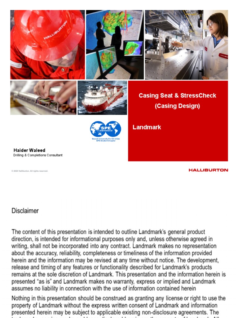 Casing Seat & Streescheck | PDF | Casing (Borehole)