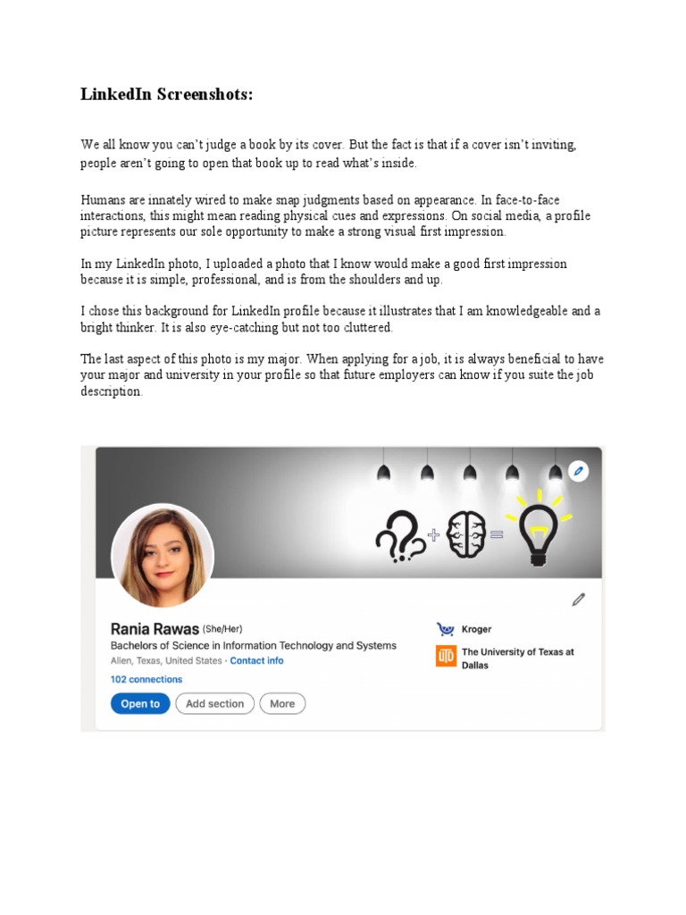Linkedin Screenshots | PDF | Career & Growth