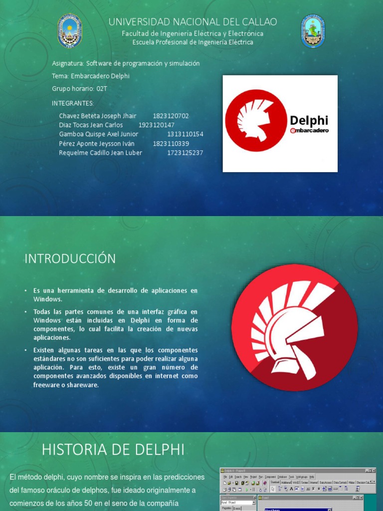 Delphi Embarcadero | PDF | Biblioteca (informática) | Software de la aplicacion