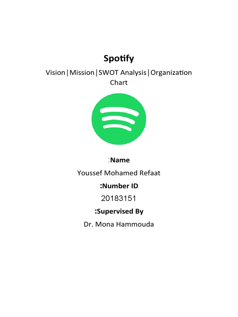 Spotify | PDF | Spotify | Streaming Media