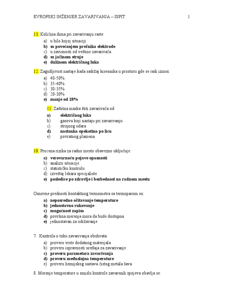 Zanimljiva Pitanja | PDF