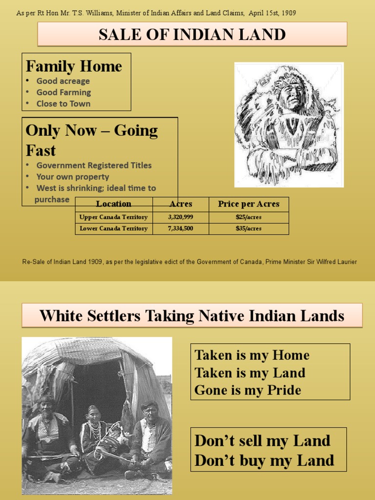 Sale of Indian Land | PDF | Iroquois | Indigenous Peoples Of North America