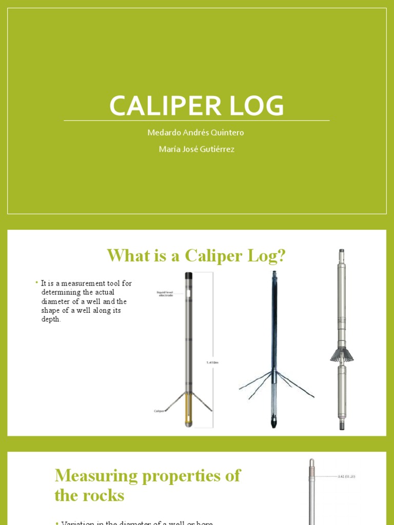 Caliper Log | PDF