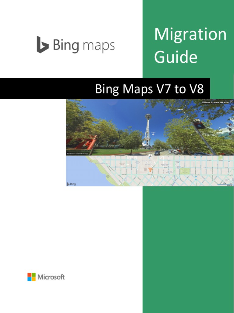 Bing Maps V7 To V8 Migration Guide | PDF | Software | Software Engineering