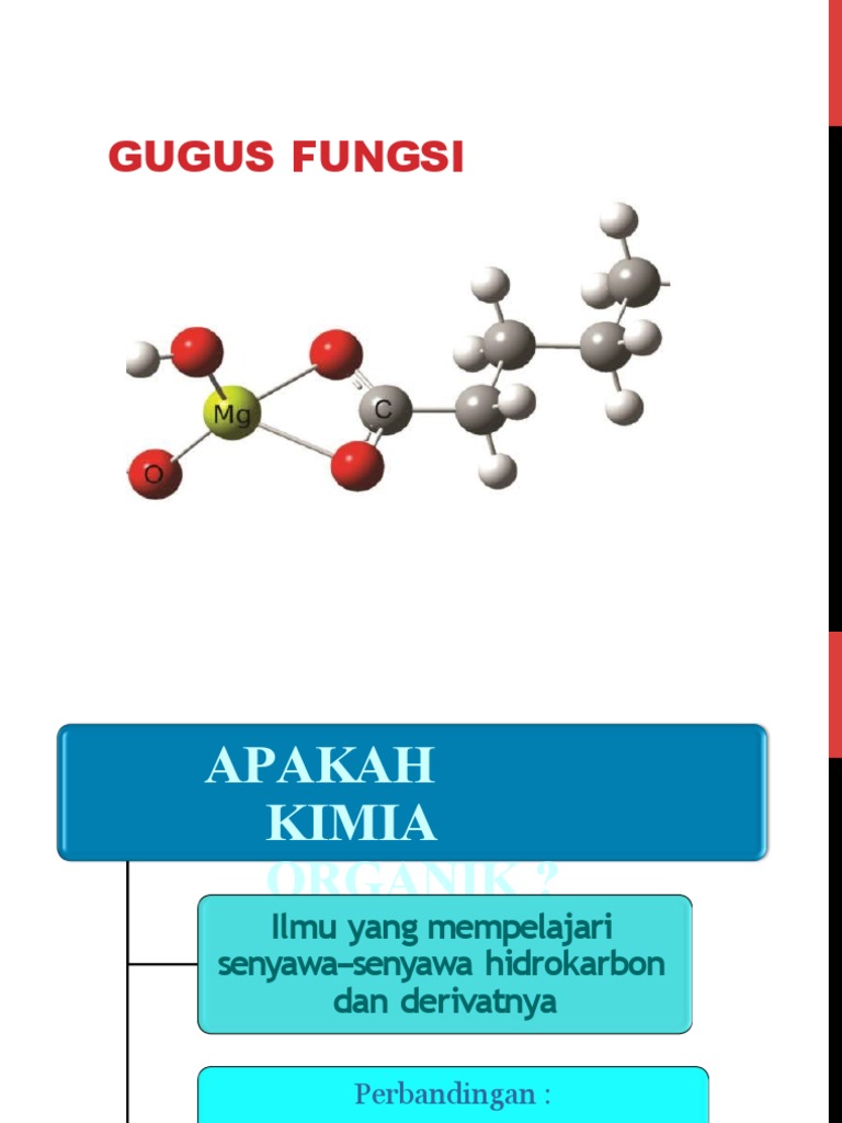 Struktur Gugus Fungsi | PDF