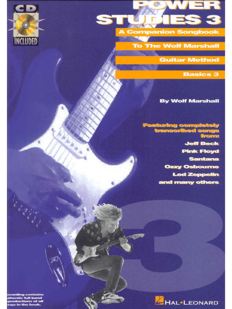 The Wolf Marshall Guitar Method - Power Studies 3 | PDF