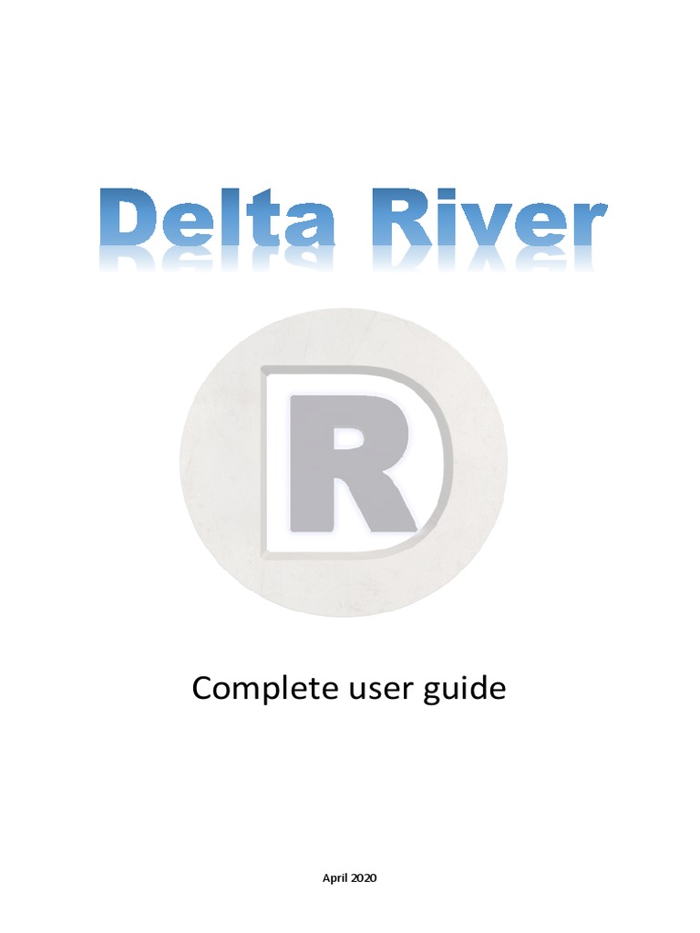 DeltaRiver Manual Eng | PDF | Order (Exchange) | Window (Computing)