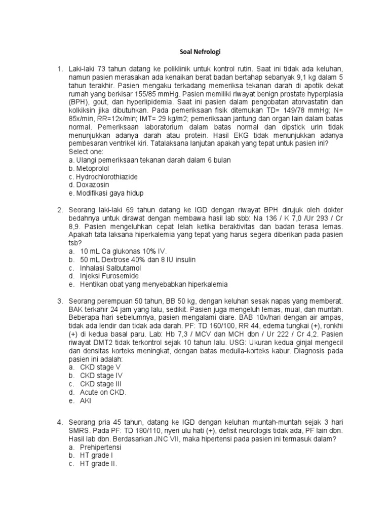 Nefro 2 | PDF | Kesehatan Holistik