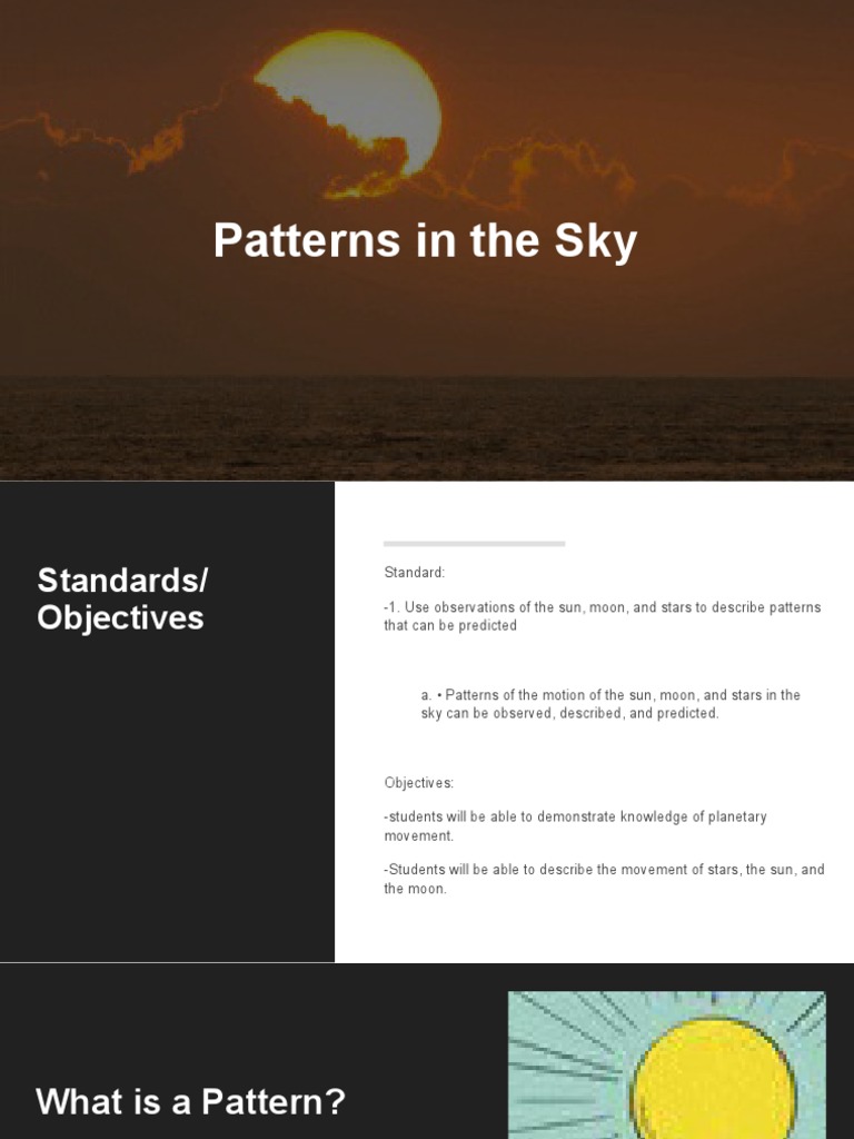 Patterns in The Sky | PDF