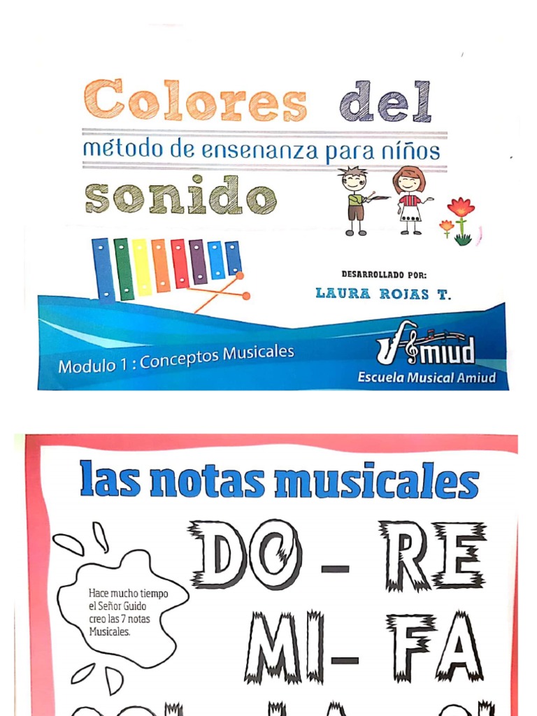 Libro Colores Del Sonido | PDF