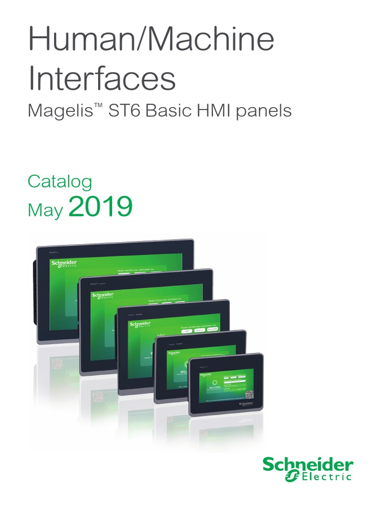 Human/Machine Interfaces: Magelis ST6 Basic HMI Panels | PDF | World ...