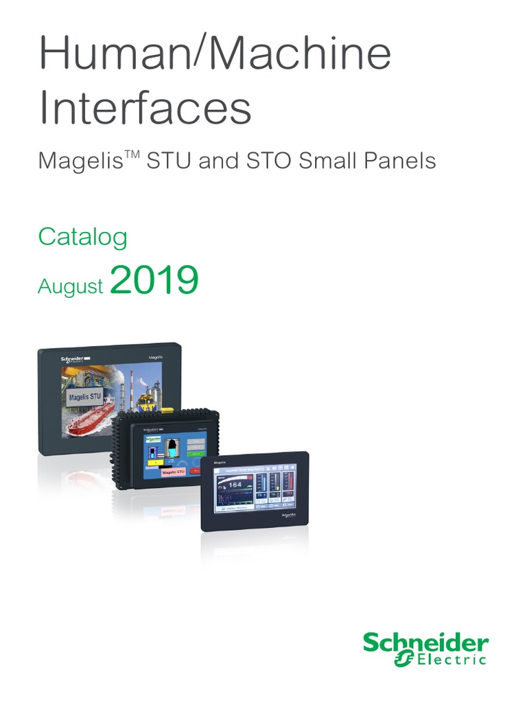 Human/Machine Interfaces: Catalog | PDF | Programmable Logic Controller ...