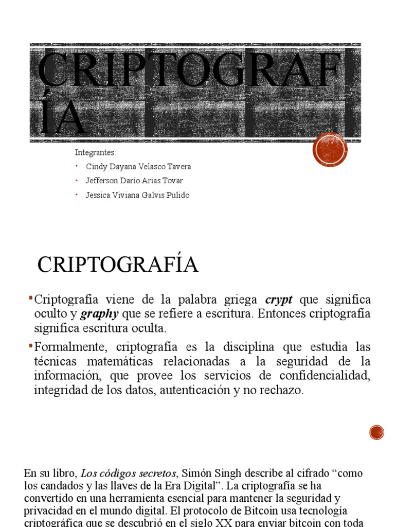 Criptografía | PDF | Criptografía de clave pública | Criptografía