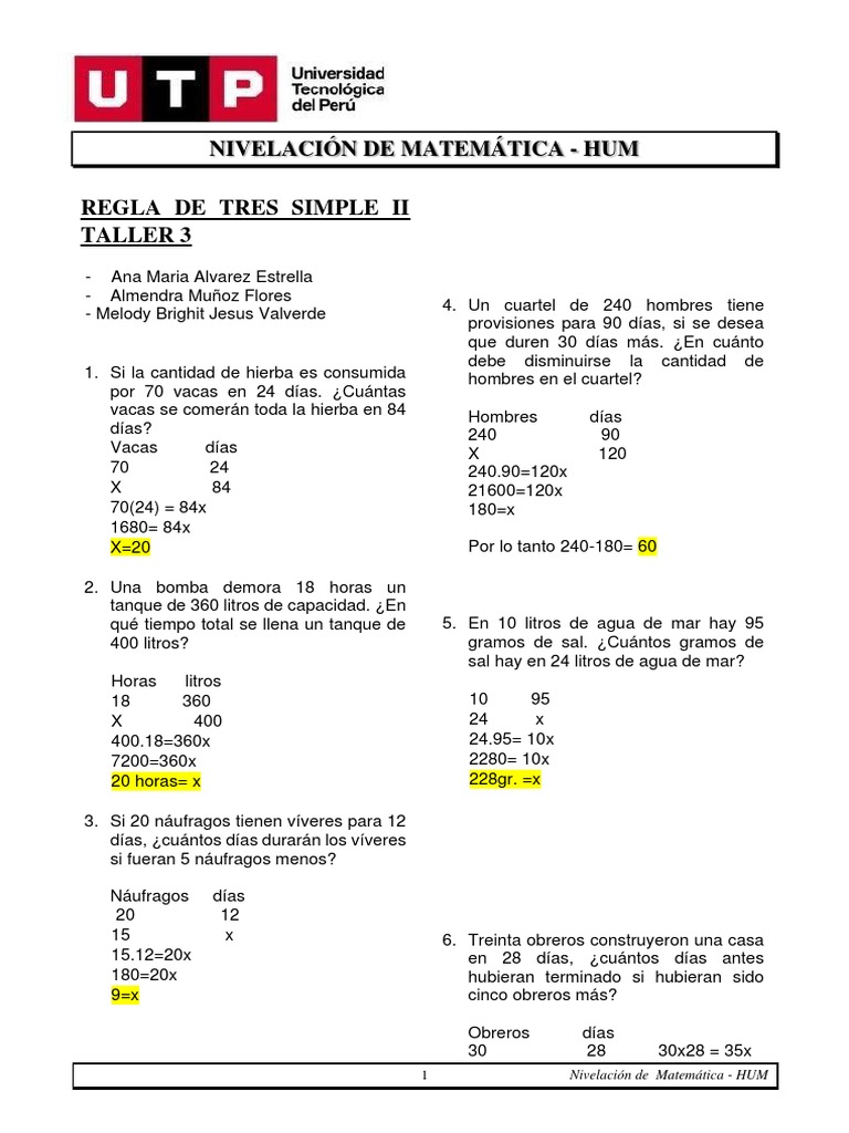 S04.s2 - Ejercicios Taller | PDF