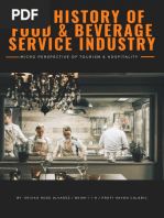 History of the Food Service Industry | PDF | Foodservice | Restaurants