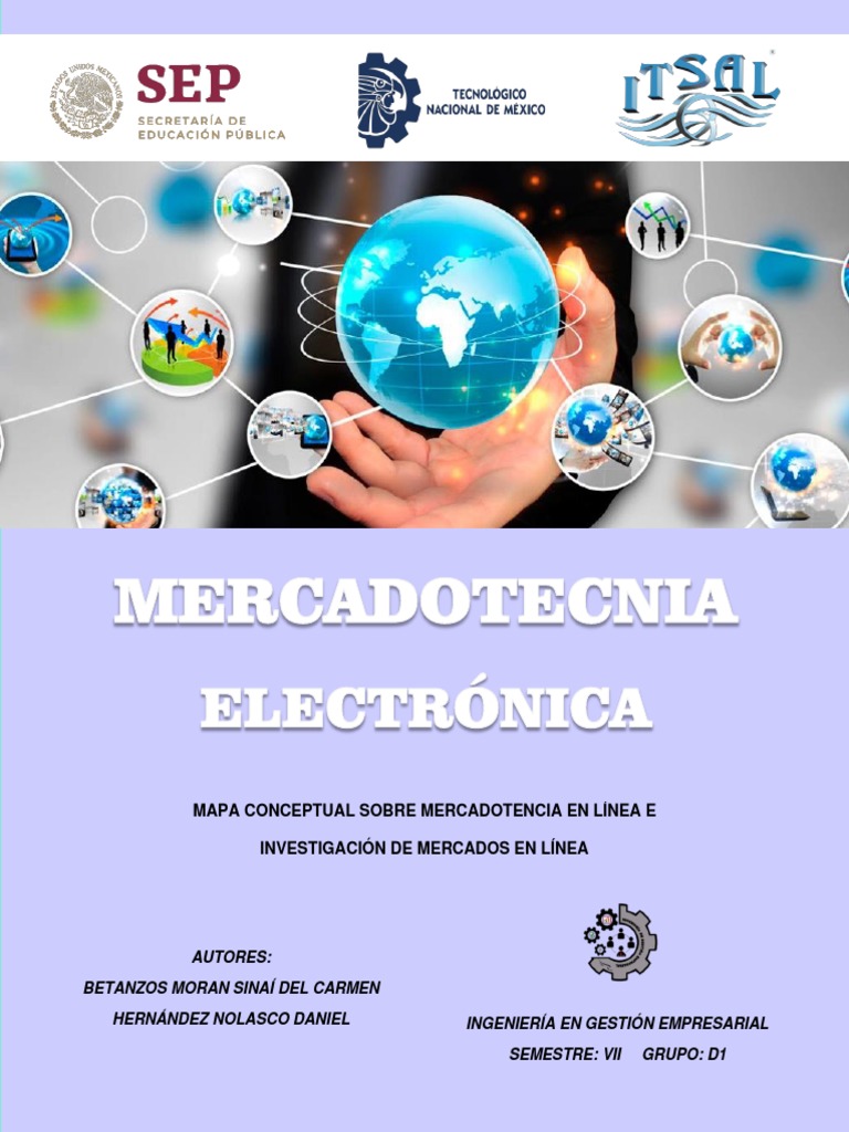 Mapa Conceptual Sobre Mercadotencia en Líena e Investigación de Mercados en Línea | PDF ...