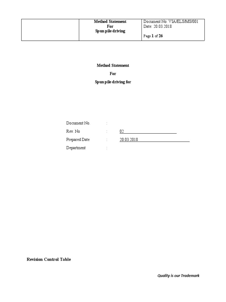 Pile Driving Method | PDF | Deep Foundation | Welding
